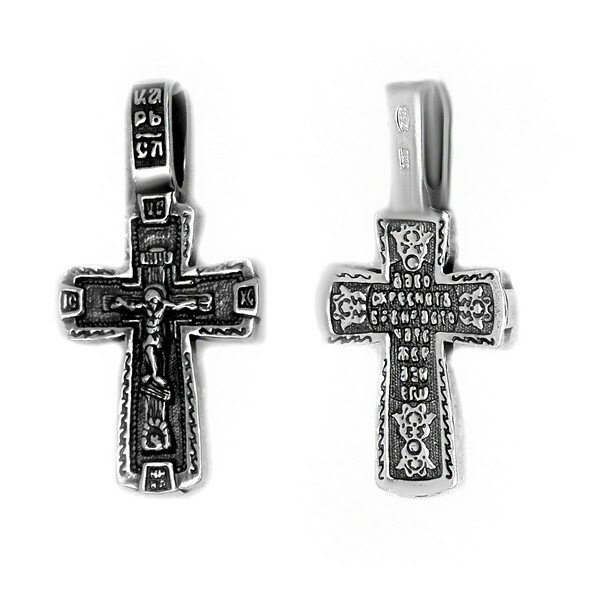 Крестик, серебро, 925 проба