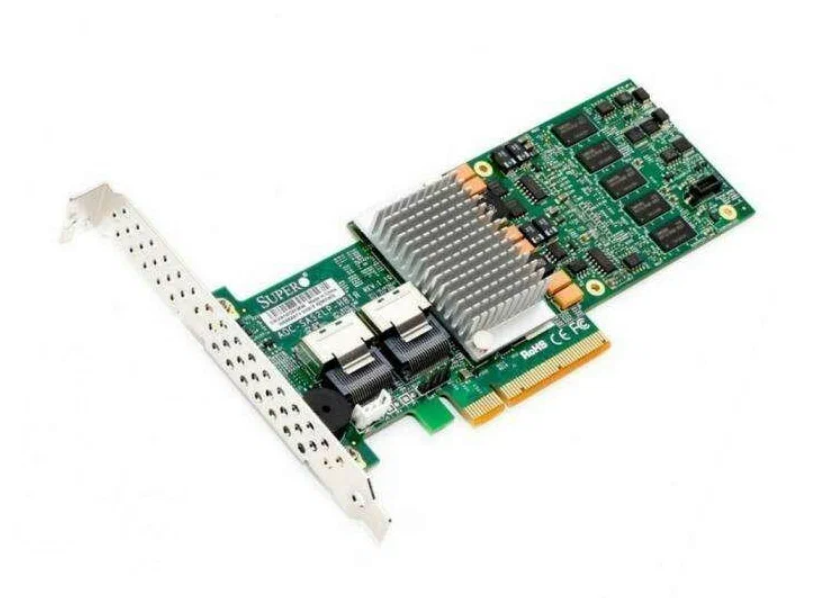 Контроллер Supermicro AOC-SAS2LP-H8IR PCI-E8x 512Mb аналог LSI 9260-8i