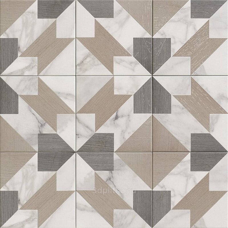 Керамогранит Mainzu Versailles Hermitage Natural 20х20 см серый матовая