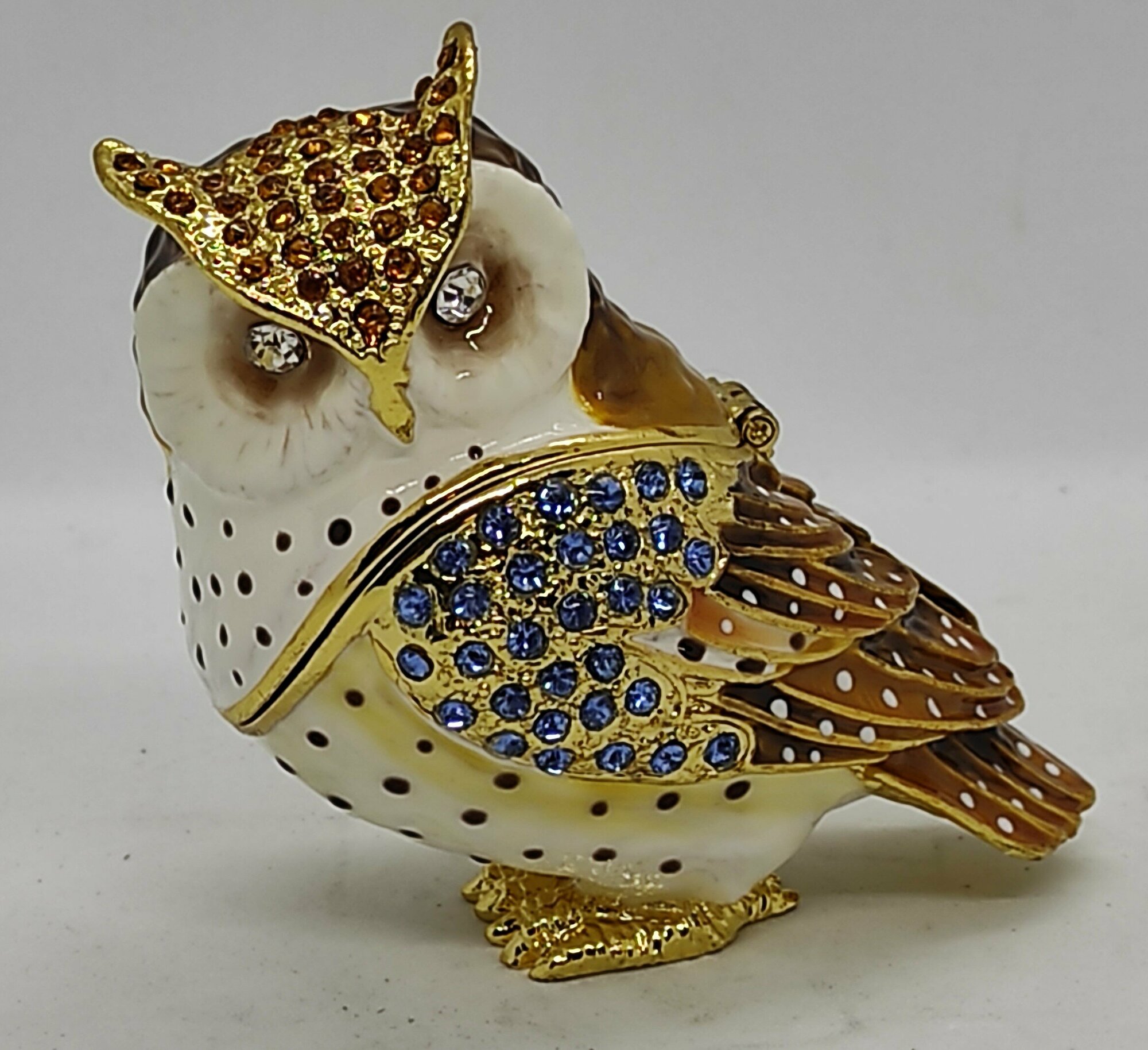 Шкатулка Фаберже "филин малый"