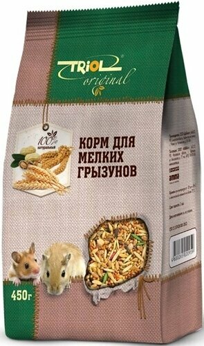 Triol Корм для мелких грызунов, 450 г