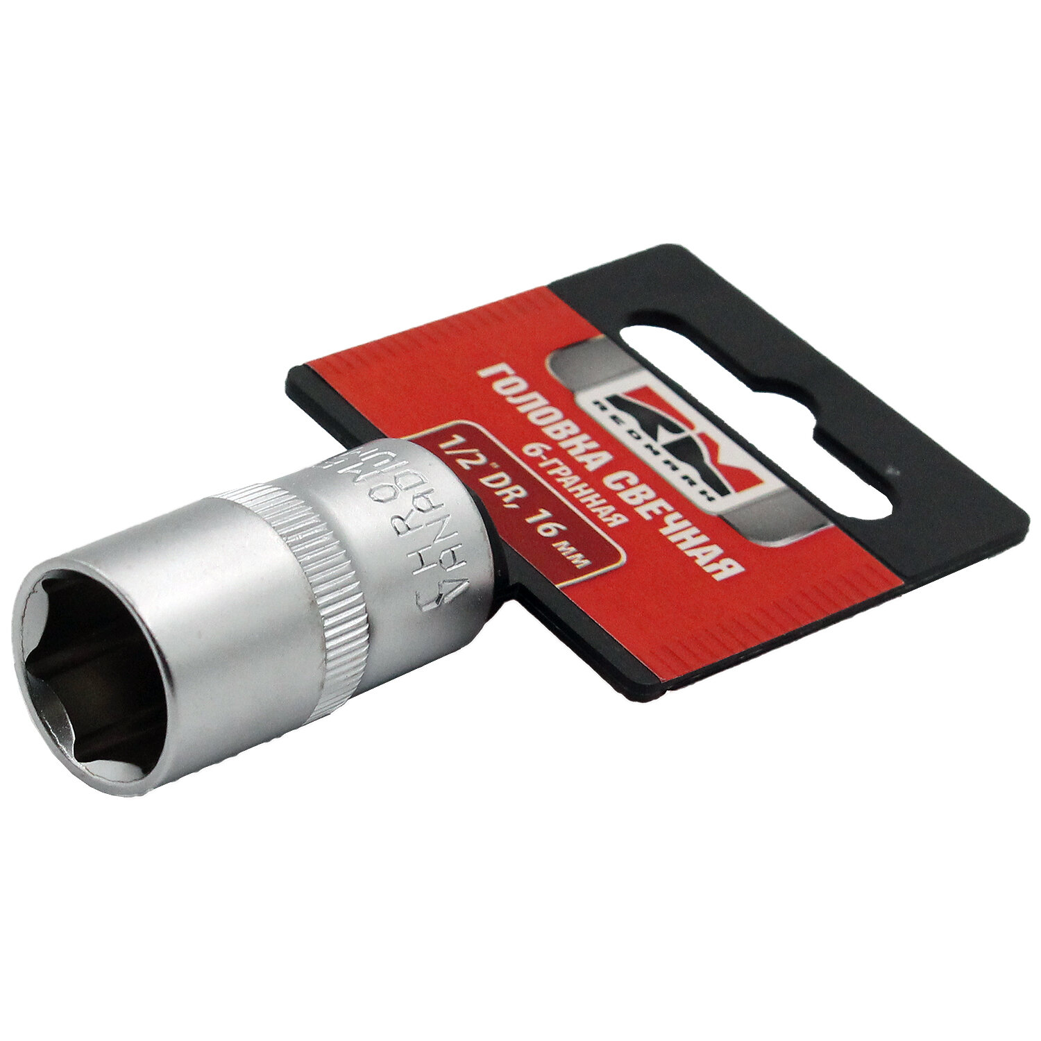 Головка RedMark, 1/2, 16 мм, 6 гранная головка, в комплекте 1 шт.