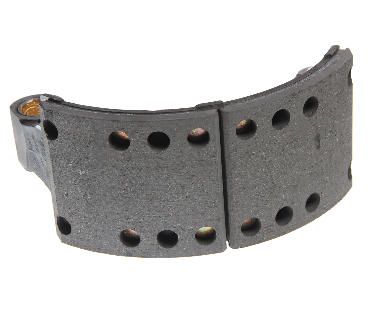 Колодки тормозные JAC N80 КАМАЗ Компас-9 задние барабанные (1шт.) (нижняя) OE