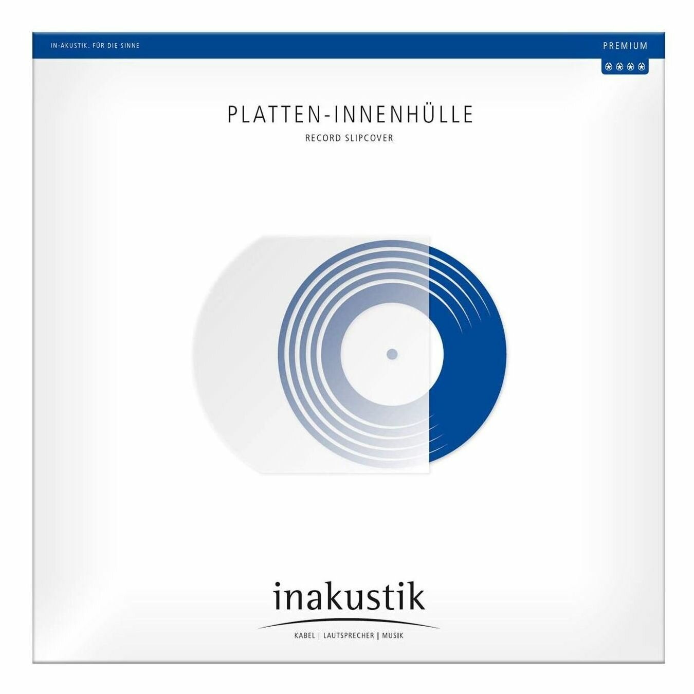 Конверт внутренний для виниловых пластинок Inakustik Record Slipcover, 50 шт