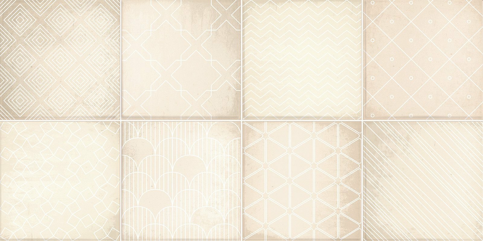 Alma Ceramica Плитка Richard глянц, 24,9x50 8,5 мм, арт. TWU09RCD014 (цена за 1.1205 м2)