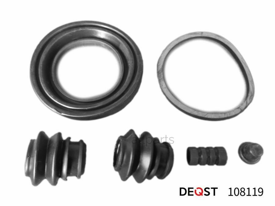 DEQST 108119 Ремкомплект тормозного суппорта переднего (для поршня O 54 mm суппорт Kasco). Применяемость: HYUNDA