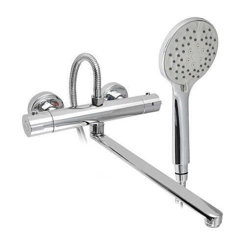 3298 BRIMIX Смеситель ванна длинный излив с терморегулятором