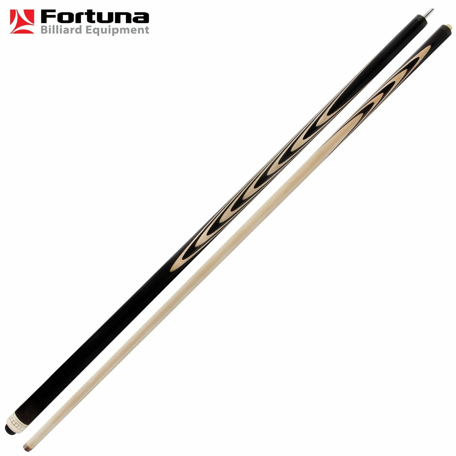 Кий для русского бильярда Fortuna Классика 09475, 19 запилов, двухсоставной