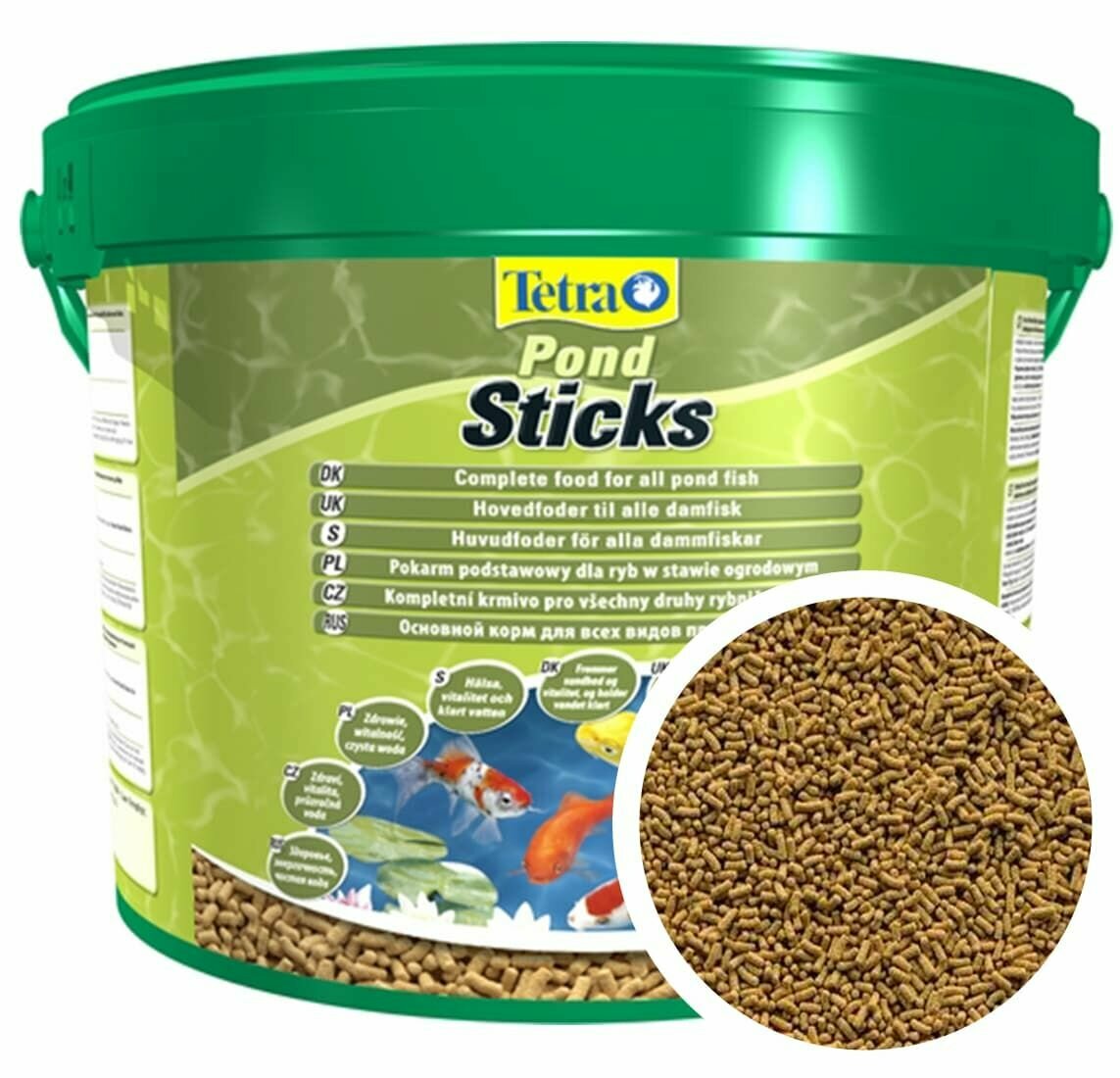 Корм для прудовых рыб Tetra Pond Sticks, гранулы, 12 л