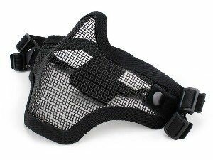 Маска сетчатая на нижнюю часть лица Tactical V1 Black