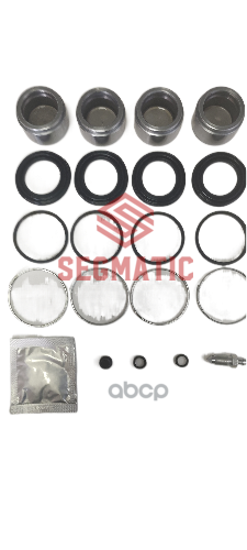 Ремкомплект суппорта передний+4 поршня TOYOTA 4-RUNNER08-02->, FJ CRUISER 01-06-> SEGMATIC арт. SG700560