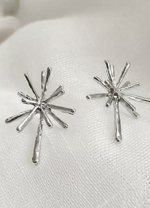 Серьги пусеты, конго