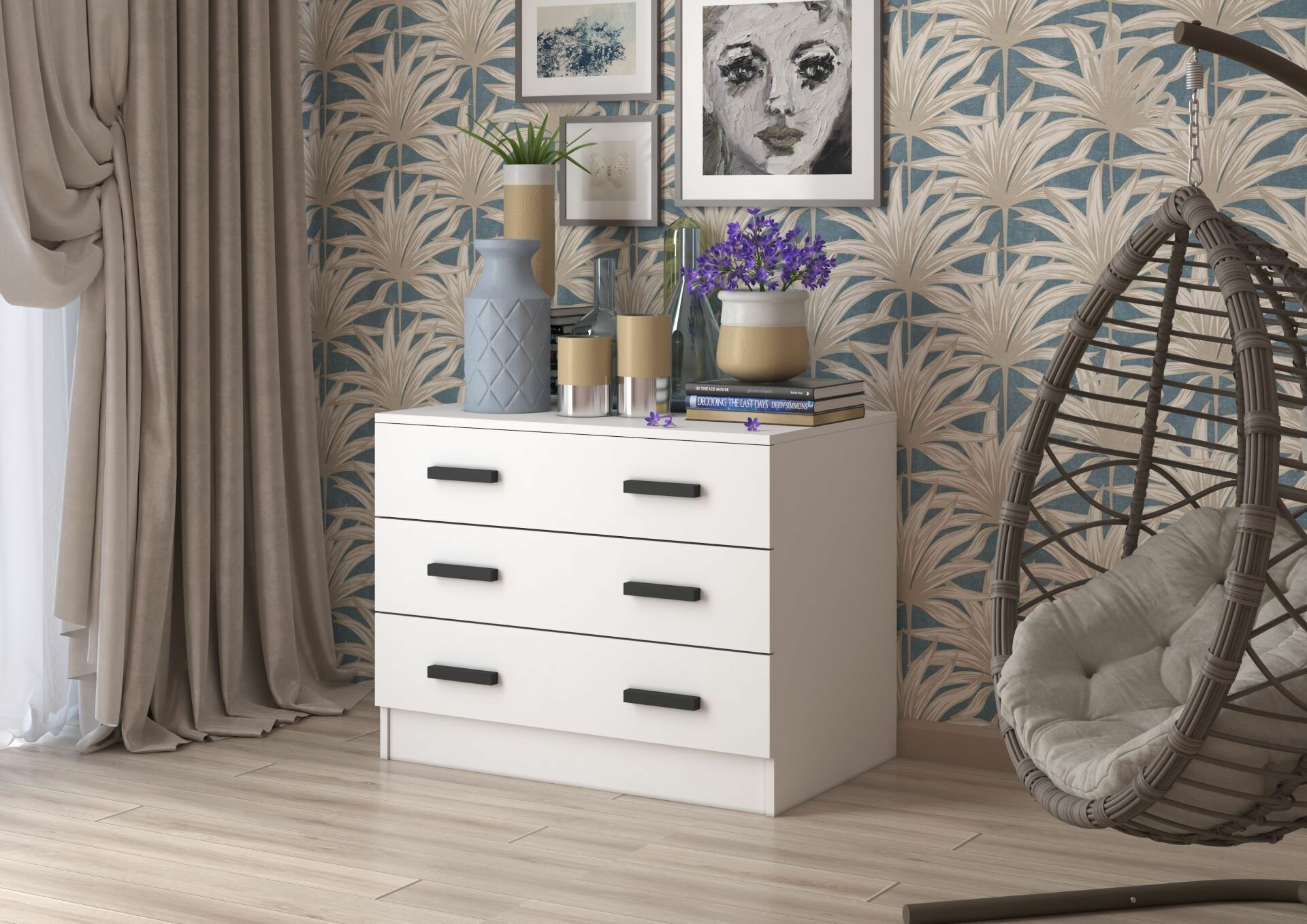 Комод 3 ящика , комод для хранения вещей