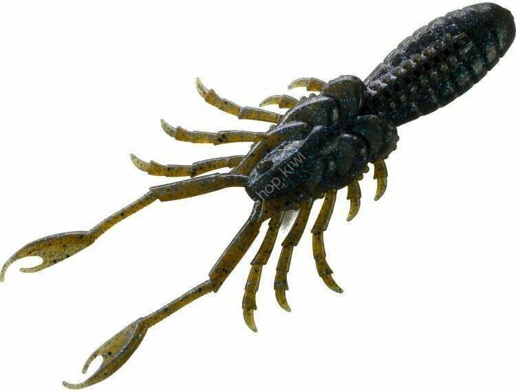 Мягкие приманки Bait Breath BYS eX-Rider Shrimp Jr. 3.5 Finesse Spec (6шт.) #111 Dark cinnamon Tenaga