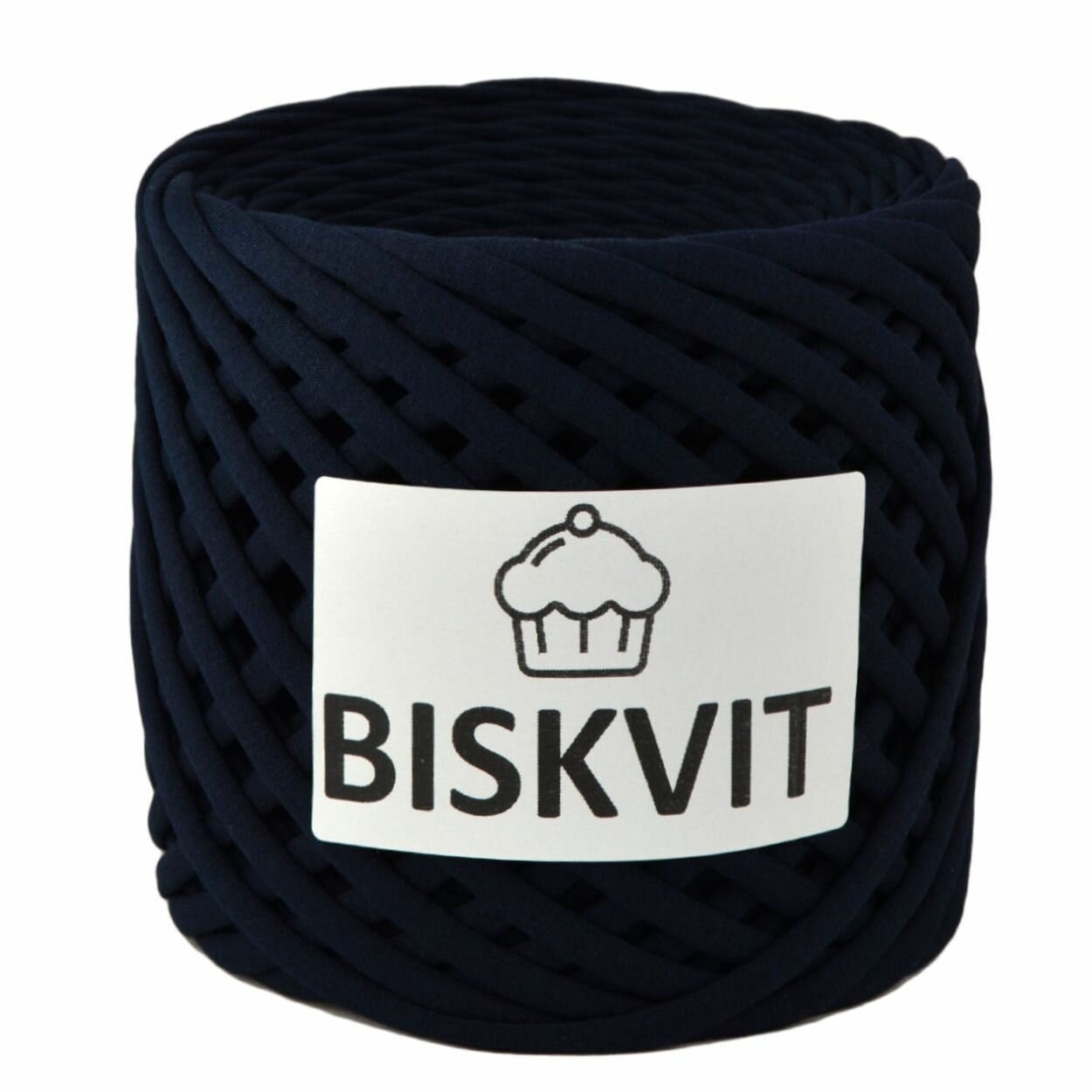 Трикотажная пряжа Biskvit (Бисквит) цвет Сапфир, 330гр. 100м. (100% хлопок), 1 моток.