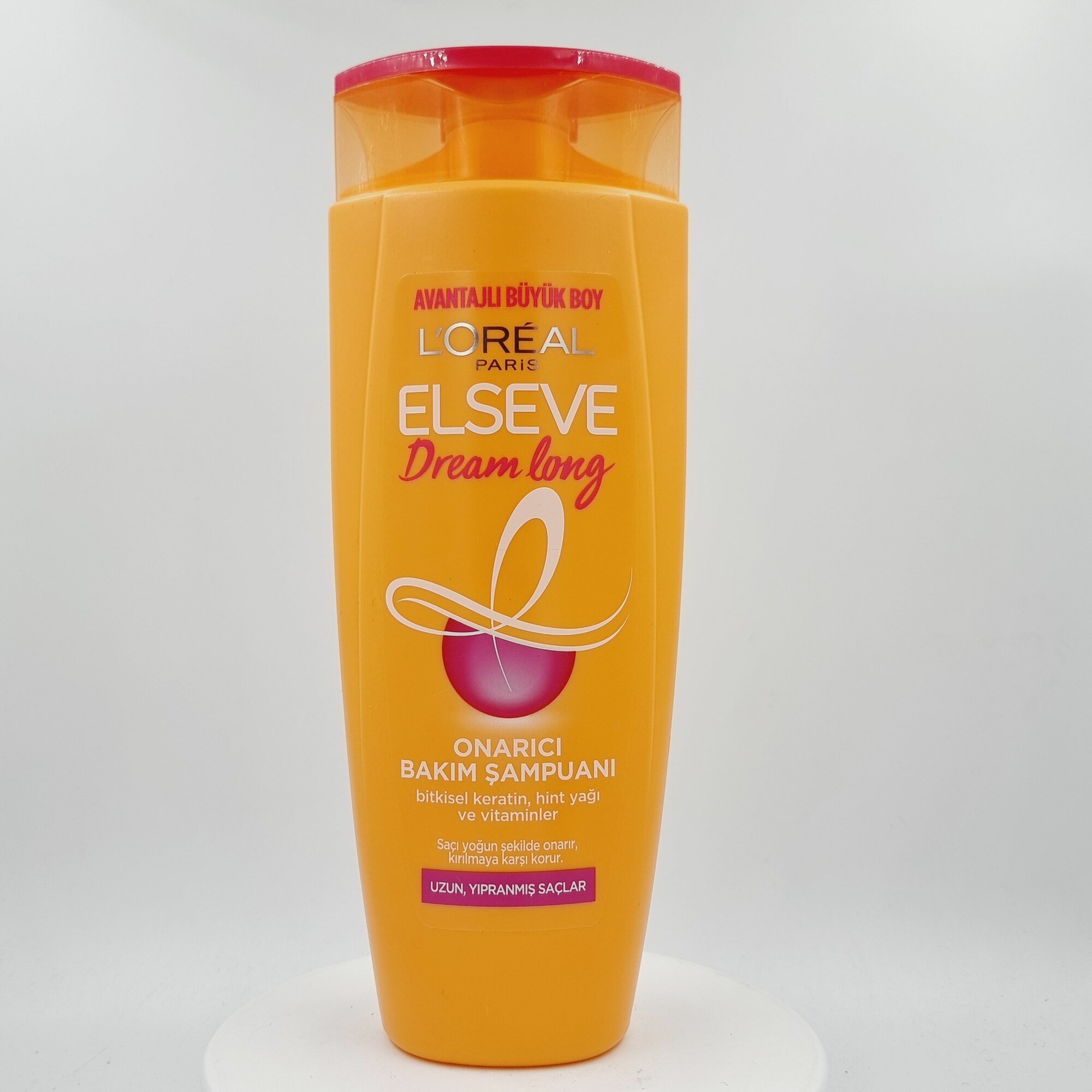 Шампунь Elseve Dream Long, с кератином, для поврежденных волос, 450 мл (Франция)