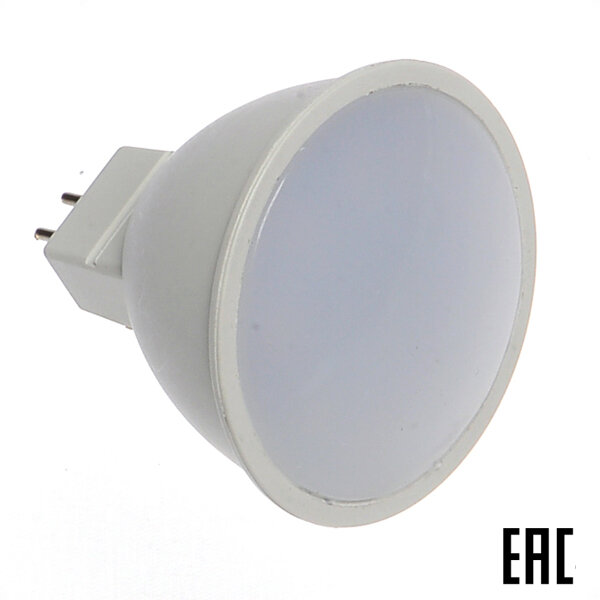 Лампа 8Вт LED8-S108/845/GU5.3 220В 4500К светодиодная тип MR16 холодный белый свет (Camelion) (5 шт. в комплекте)