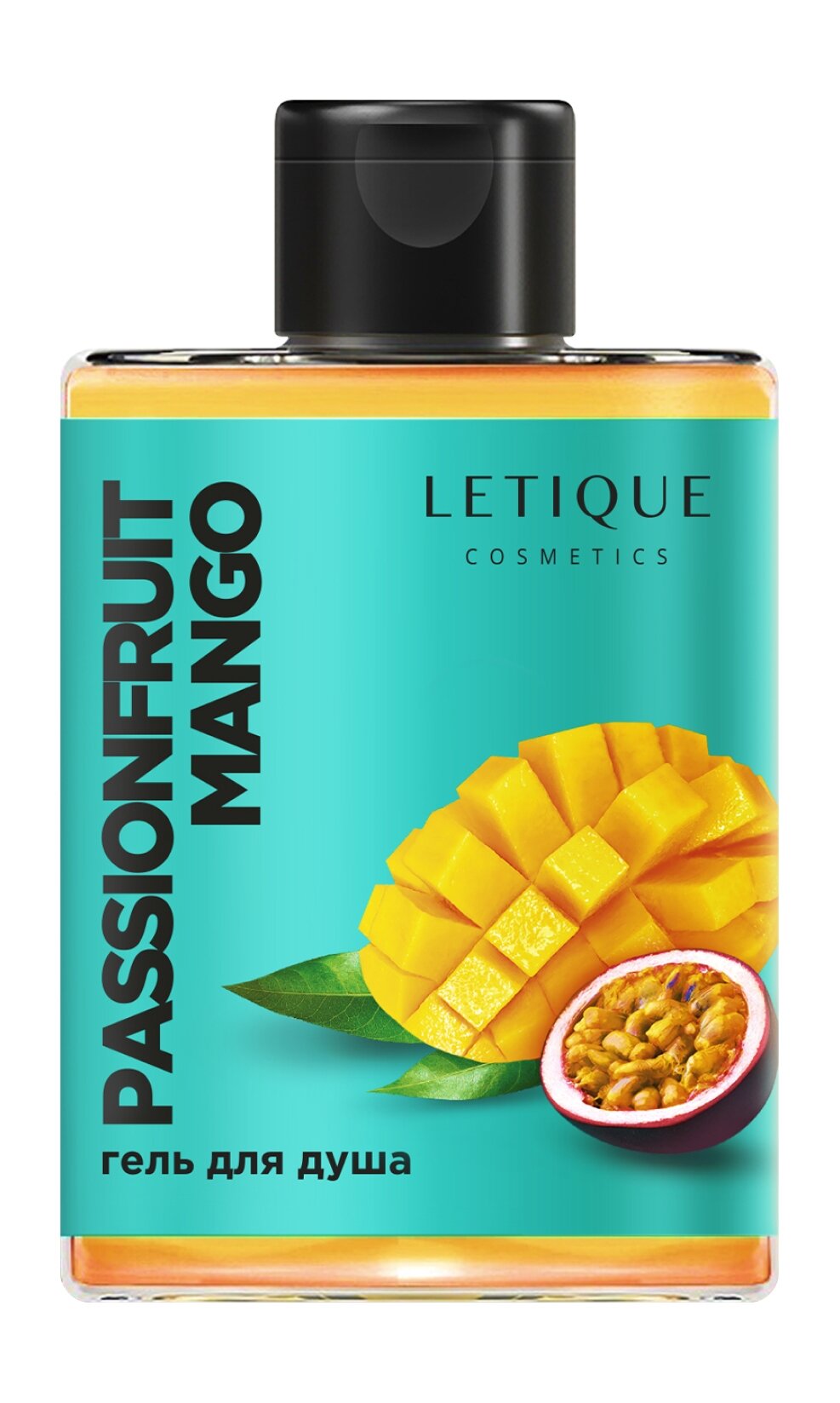 LETIQUE Гель для душа Shower Gel Passionfruit Mango, 300 мл