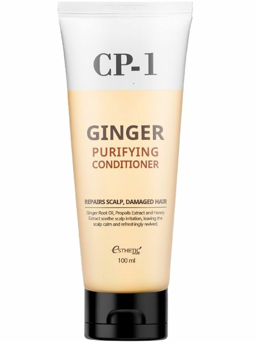 Esthetic House CP-1 Ginger Purifuing Conditioner Кондиционер для восстановления поврежденных волос с имбирем 100 мл