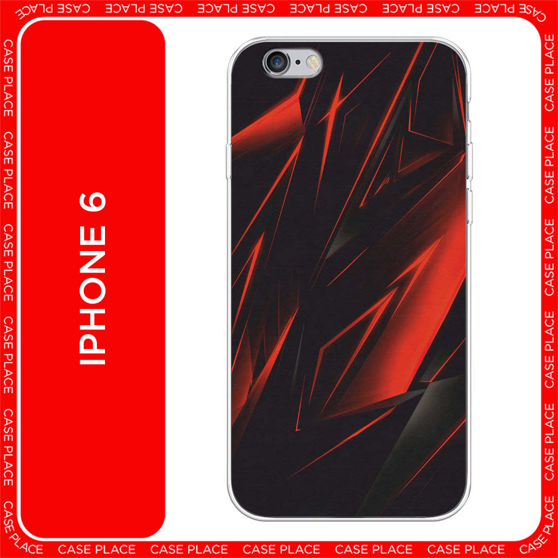 Чехол на Apple iPhone 6 / Айфон 6 с принтом Игровой фон