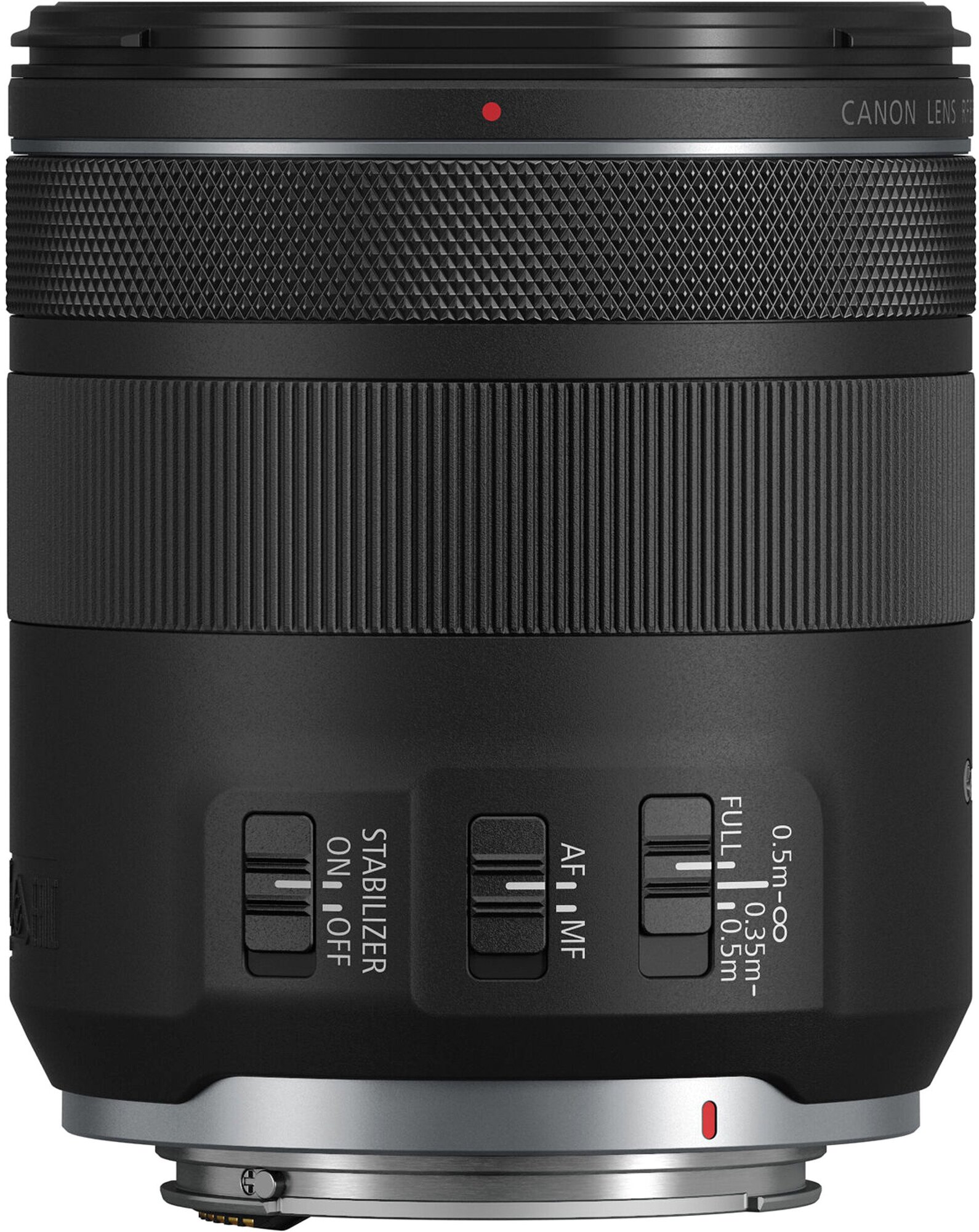 Объектив Canon RF 85mm f/2 Macro IS STM, черный, портретный, стабилизация