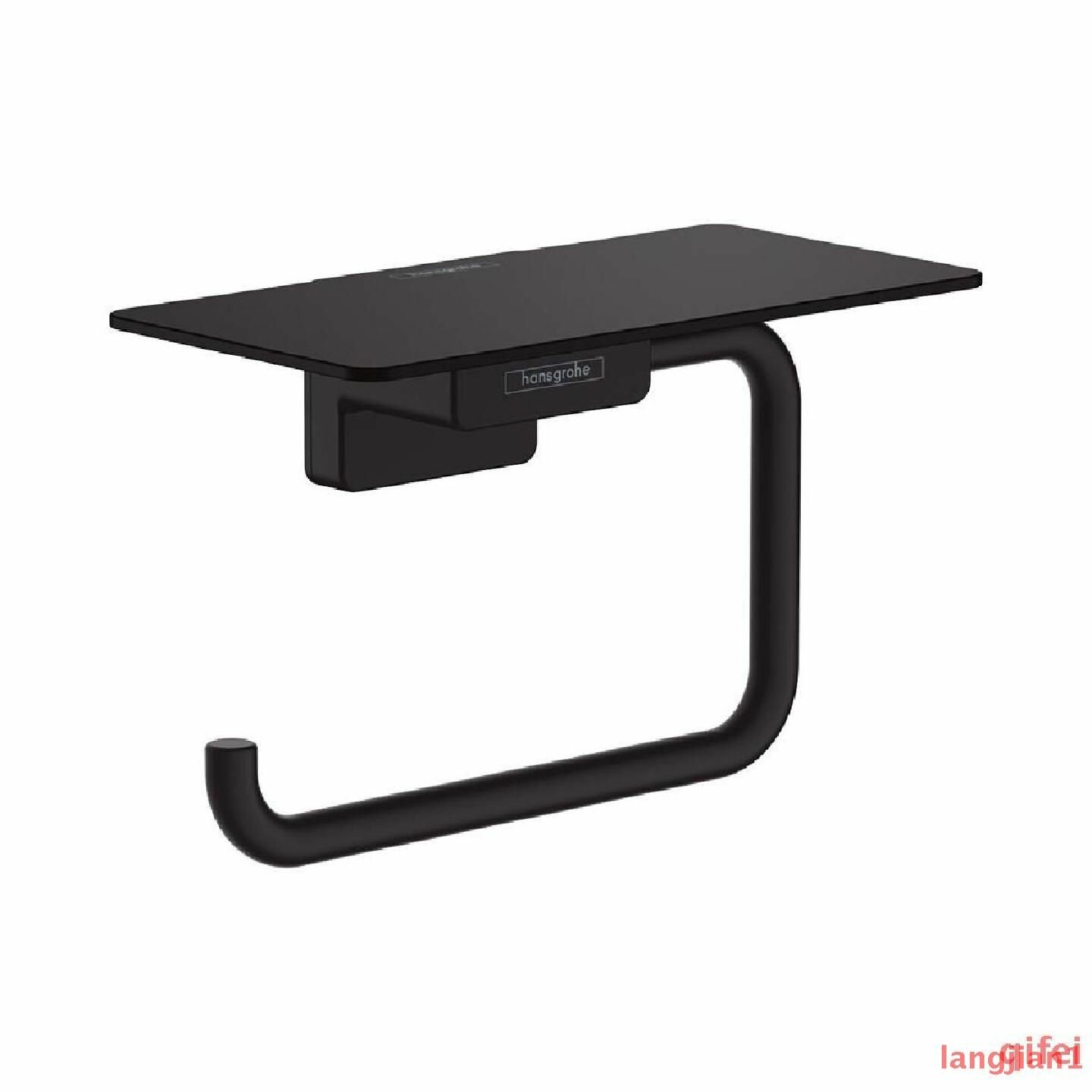 Hansgrohe AddStoris Держатель рулона туалетной бумаги черный матовый 41772670