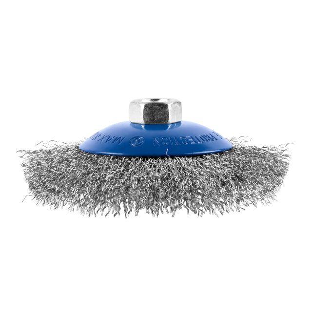 MONOGRAM корщетка УШМ 125 мм дисковая стальная для зачистки и обработки металла