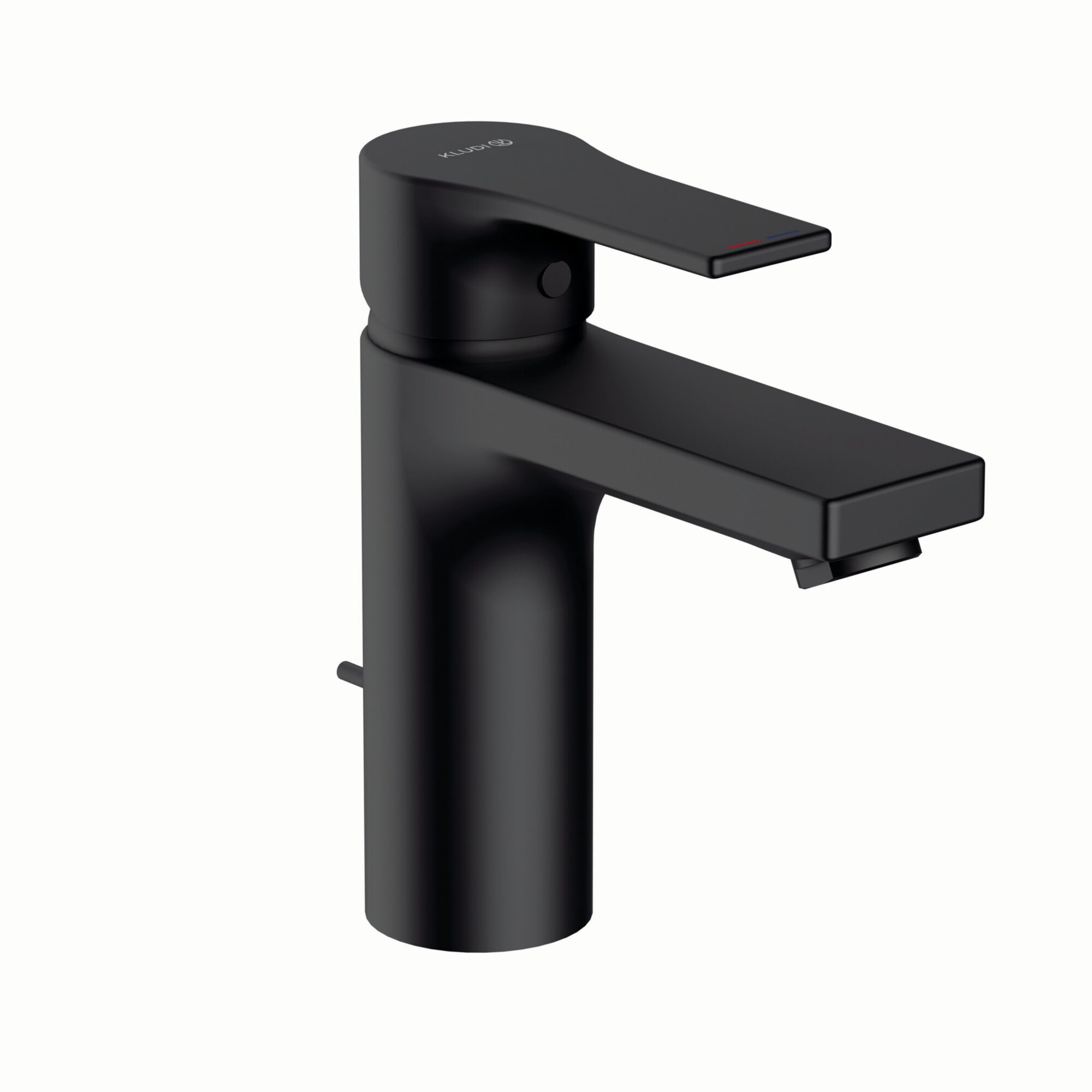 Смеситель для умывальника Kludi Zenta Sl 482903965 черный матовый