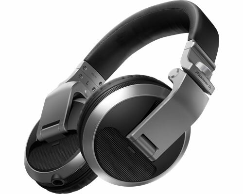 Наушники Pioneer DJ HDJ-X5-S, mini jack 3.5 mm, Silver
