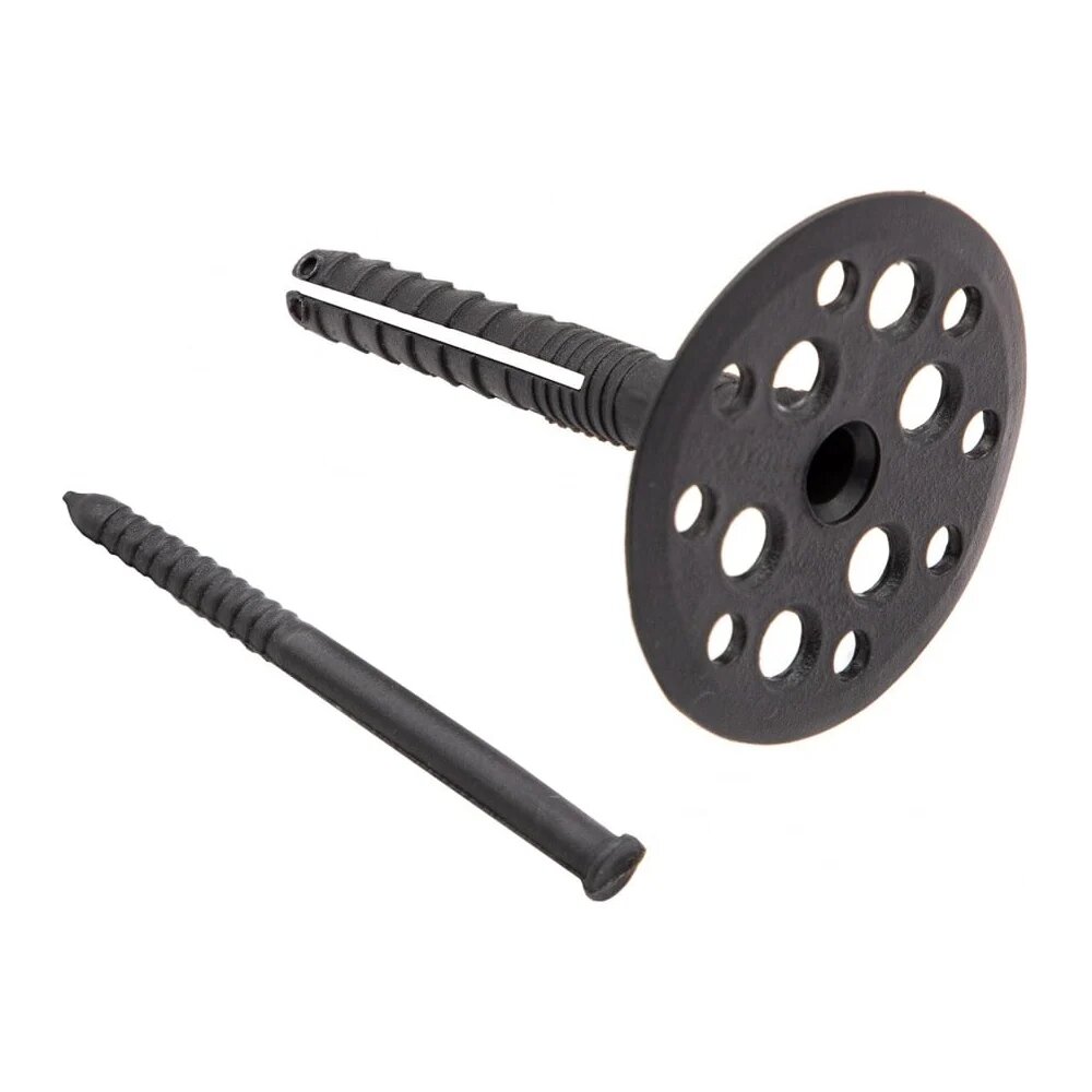 Дюбель-гриб, Интехпласт, для теплоизоляции Интехпласт 10*100 (с пластиковым гвоздем) 100 шт 789452635894, 100 штук