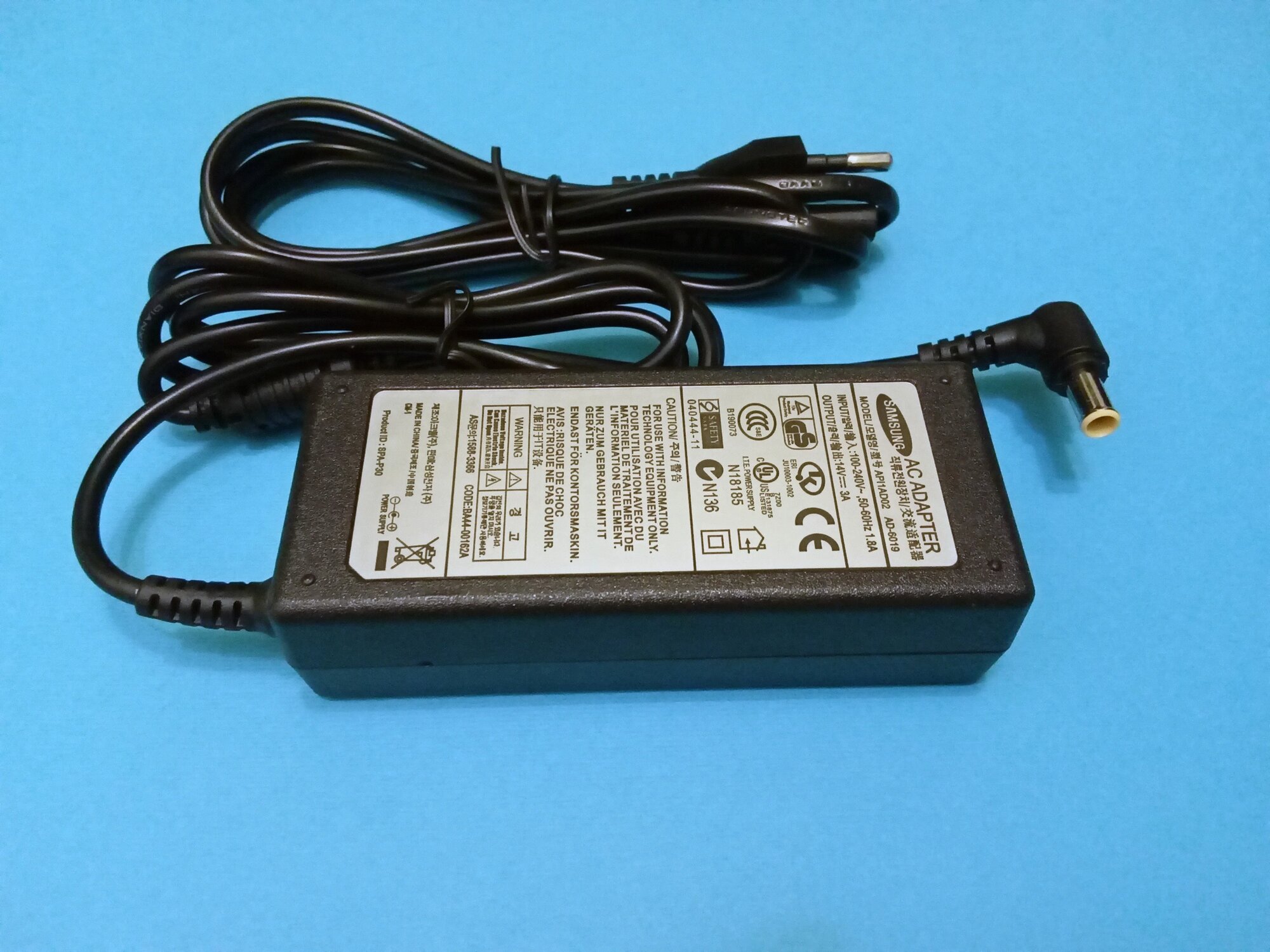 Блок питания для телевизора Samsung UE22F5000AK, монитора S27E332H (BN44-00592A / A3514_DHS)