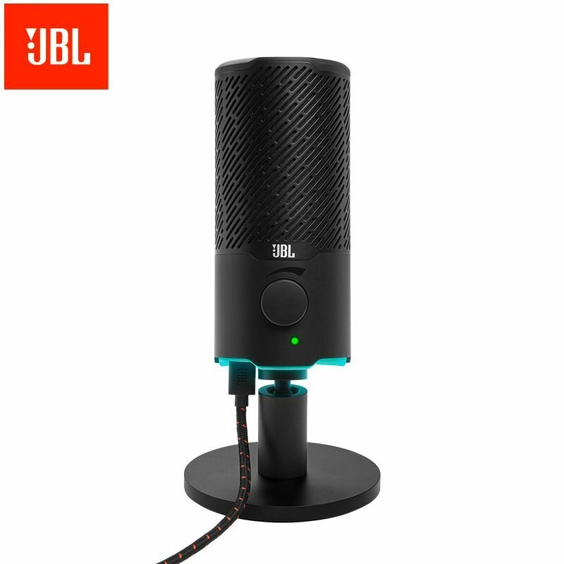 Игровой и концертный микрофон JBL, подключаемый через USB, оригинальная аутентичная американская версия