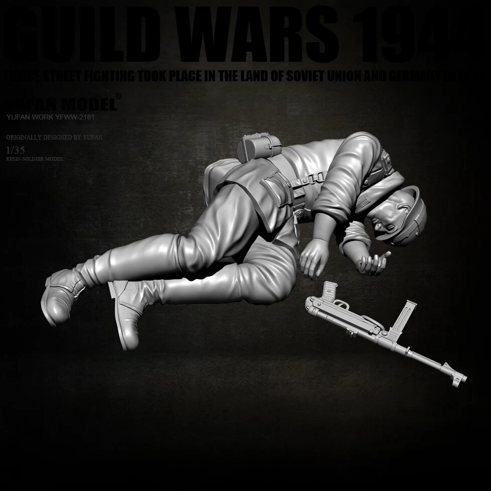 Набор модели солдата YUFAN MODEL 1/35 из резины