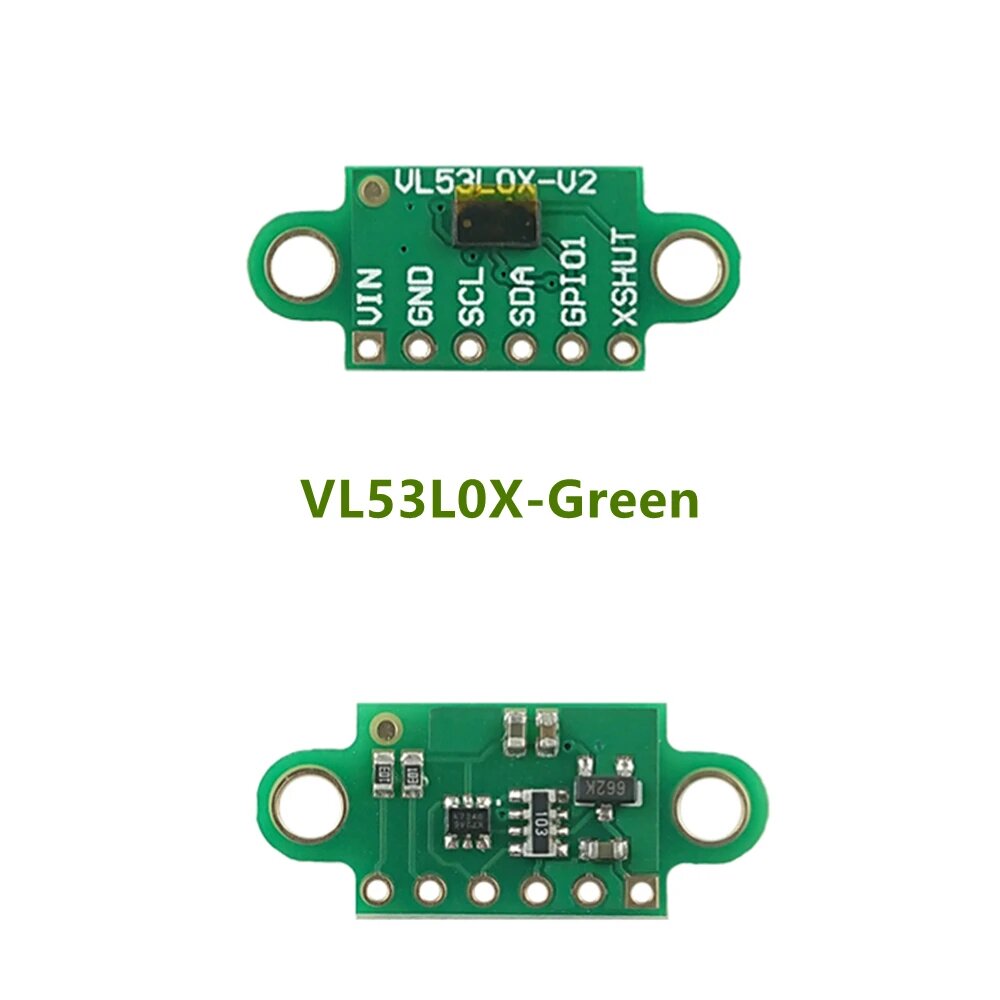 Лазерный датчик времени полета (ToF) VL53L0X, разрыв датчика дальности лазера, 3,3 нм, лазерный модуль дальности I2C IIC В/5 В для Arduino VL53L0X-G