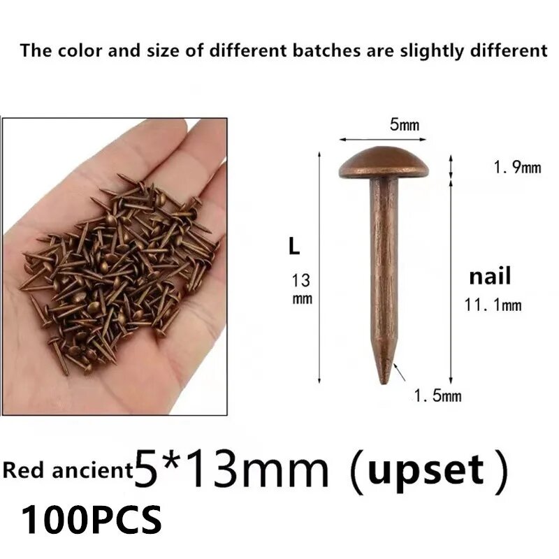 Декоративный гвоздь ПрозОН 5 мм 5x13mm 100pcs