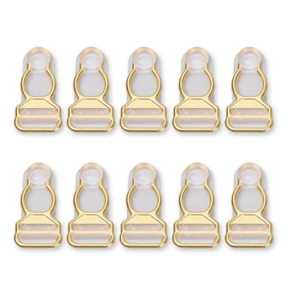 Регулируемые пряжки для белья 10/12мм Бежевый, 4