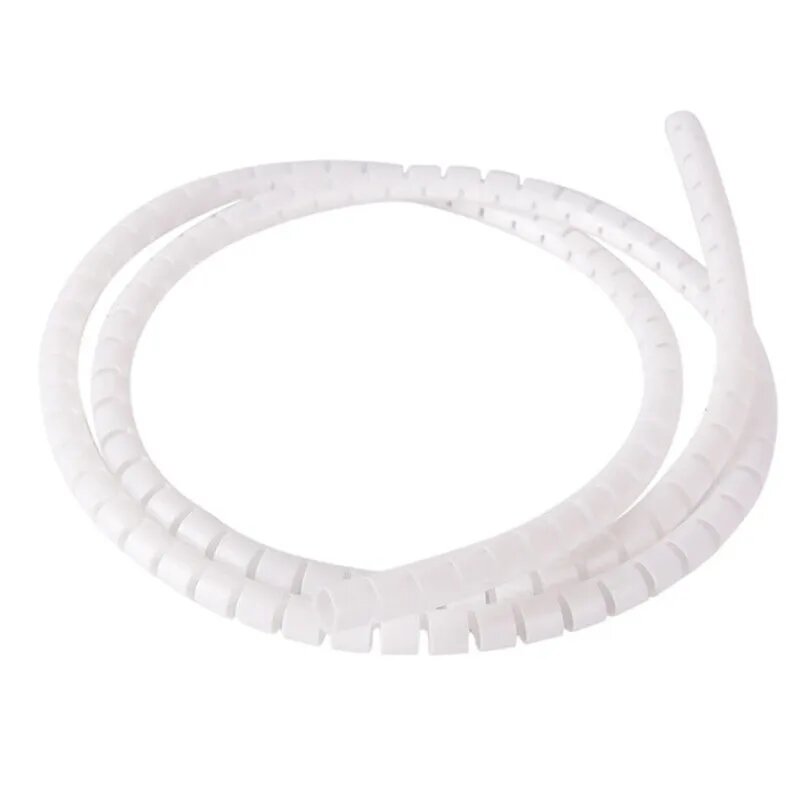 Кабельный рукав спиральный 1 метр 1m white 10mm