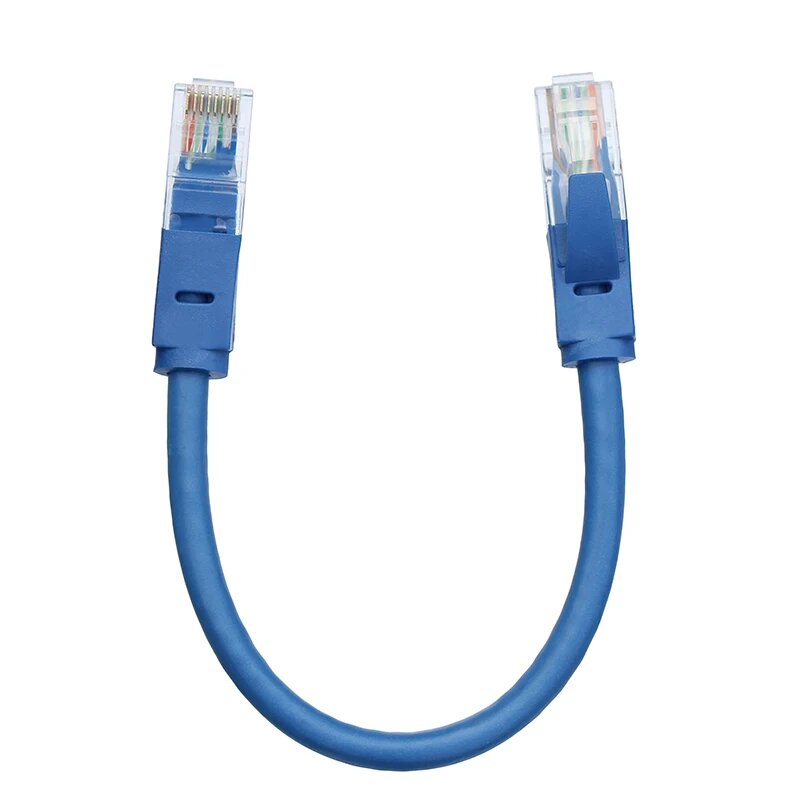 20 см, 30 см, 50 см, короткий сетевой кабель CAT 6 RJ45, патч-корд Ethernet Синий, 0.3m
