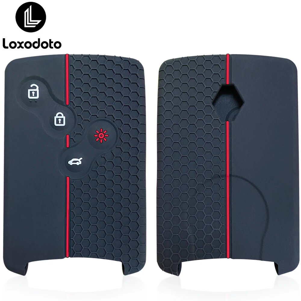 Силиконовый чехол для ключей с картой, аксессуары для Renault Megane 2 3 Scenic Laguna Clio Captur Duster Logan Trafic Koleos Fluence Zoe, чехол