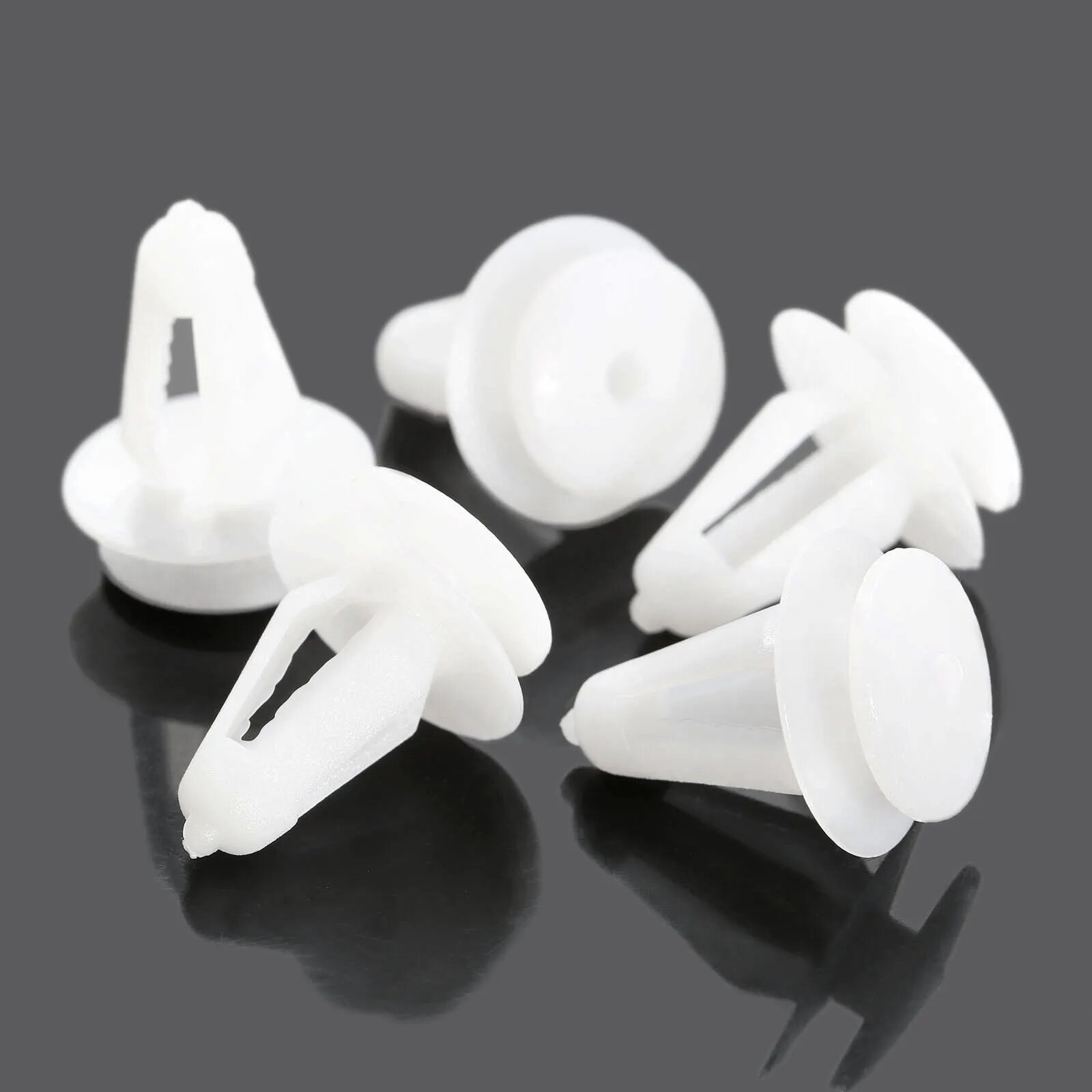 Yetaha 50 шт. 7 мм крепежные зажимы для отделки отверстий/крепежи для отделки двери заклепки панель Фиксатор бампера комплект для стайлинга автомобиля