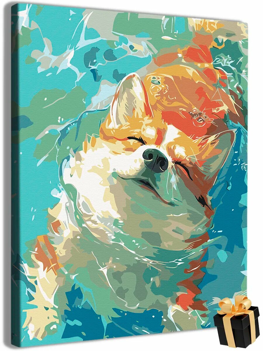 Картины по номерам Корги