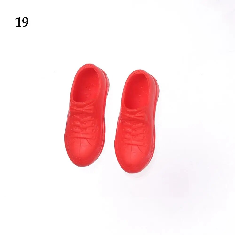Красные кукольные ботинки, Color: 19, для кукол 26-30 см