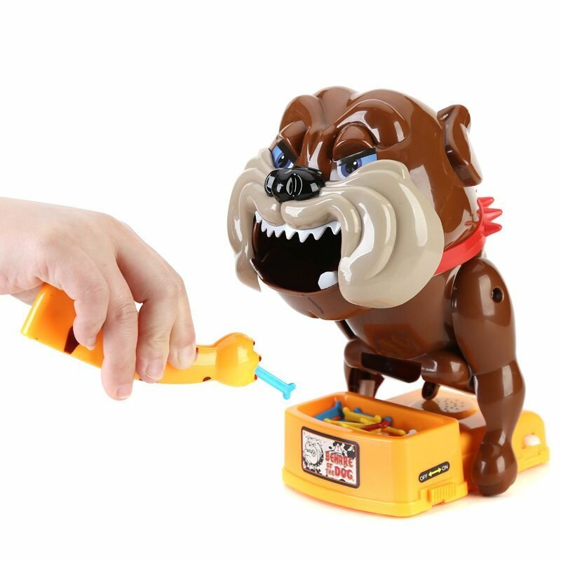Beware of Violent Dog Electric Vicious Dog Bite Интерактивная игра Tricky Toy