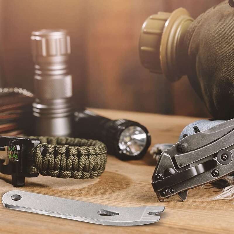 8 шт. Мини-монтировка из нержавеющей стали, плоский многофункциональный стержень, маленький