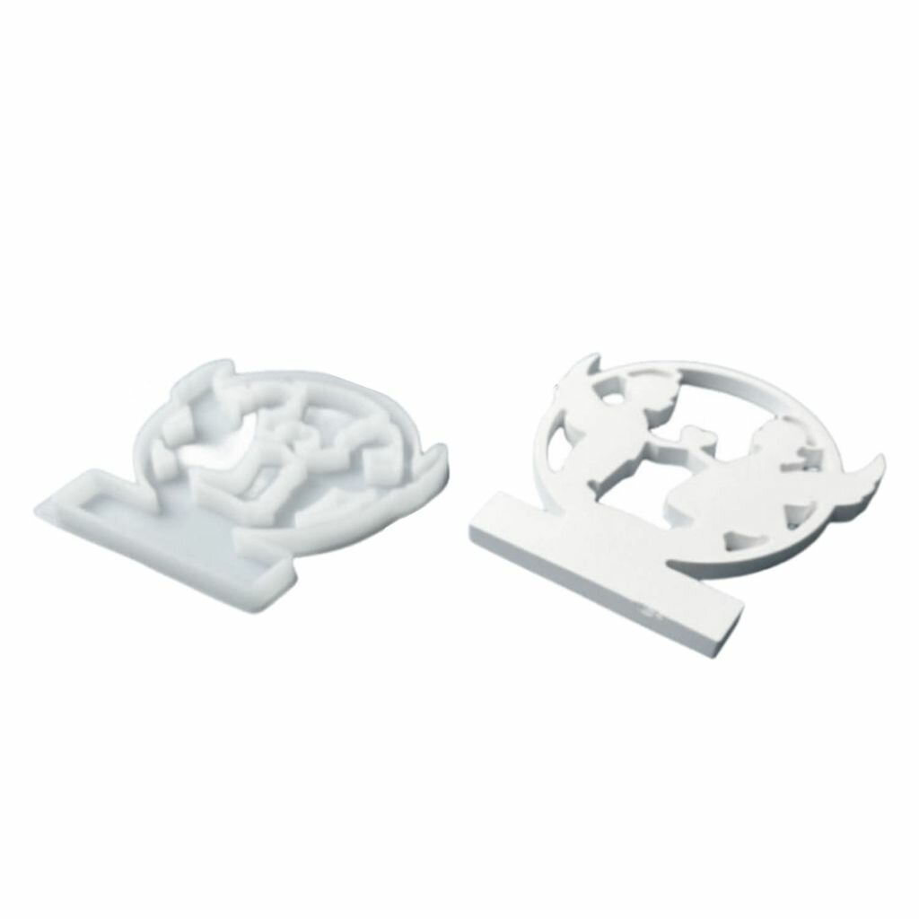 Украшение в виде ангела любви гипсовая форма для подсвечников-1