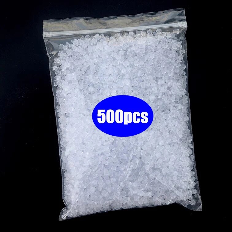 Заглушки для сережек силиконовые, 500pcs, цвет 500pcs