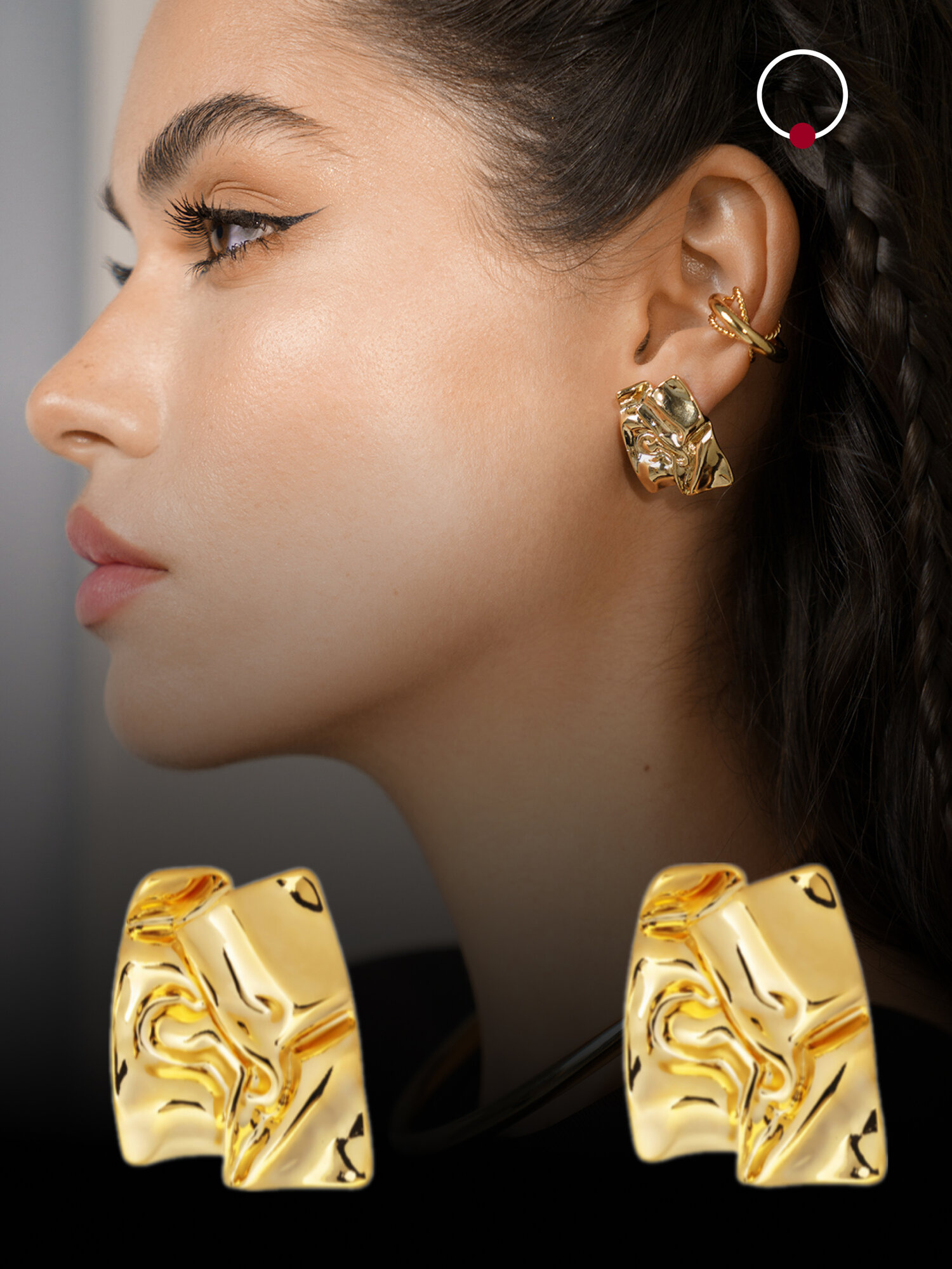 Серьги пусеты