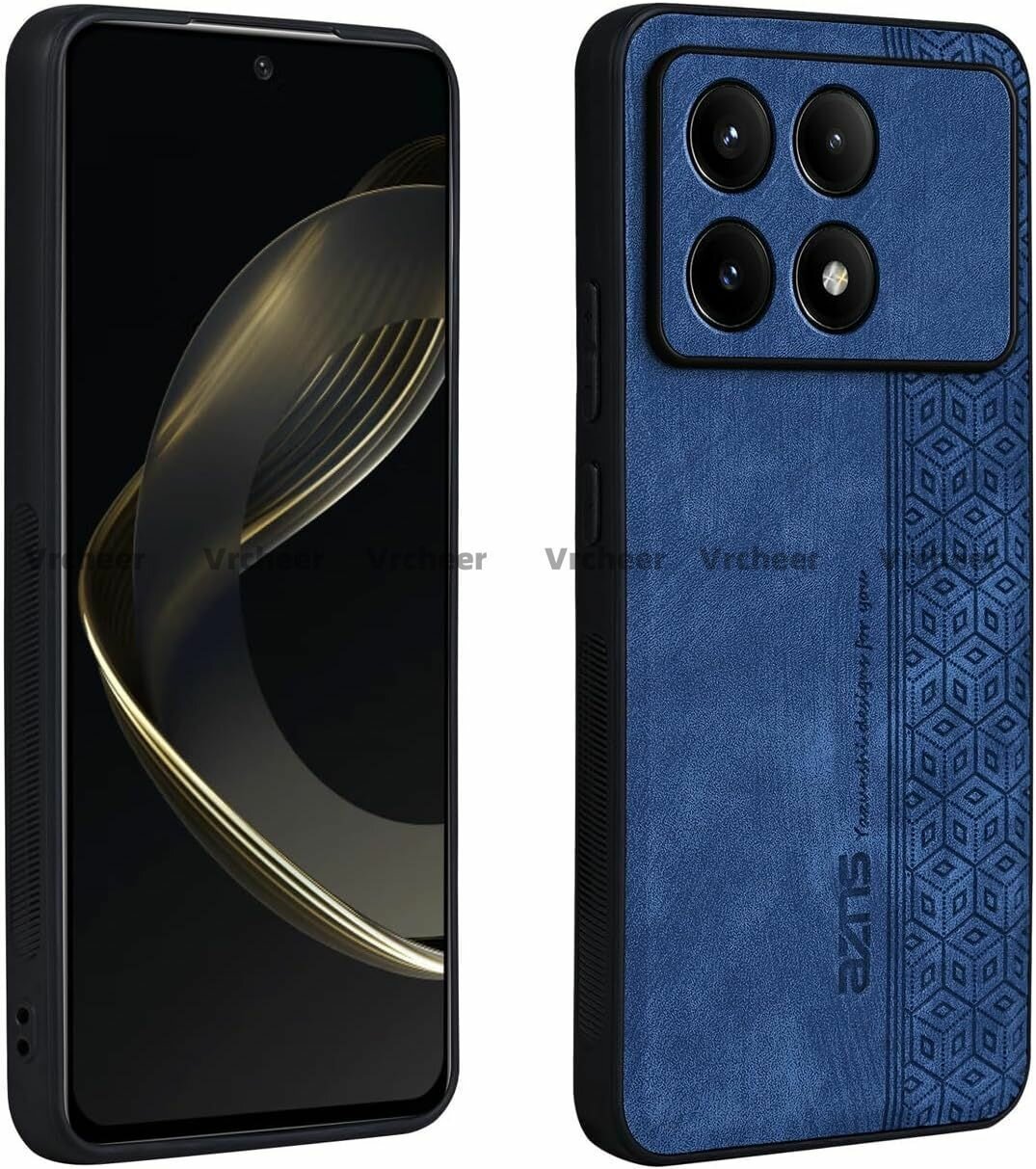 Роскошная кожа чехол для Xiaomi Poco X6 Pro 5G(Ксяоми Поко X6 про 5G)