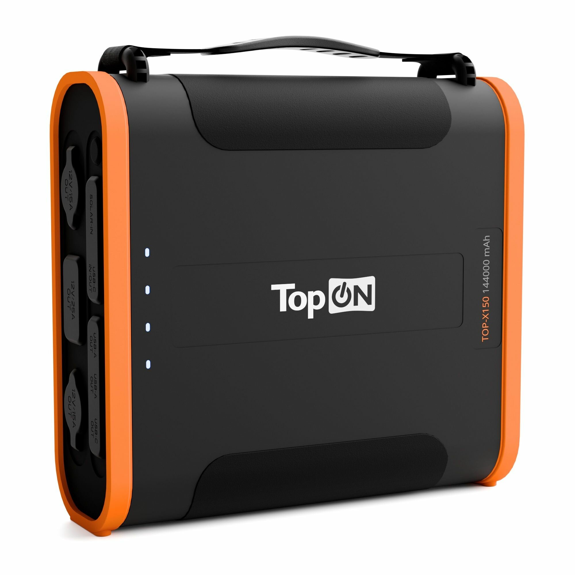 Универсальный внешний аккумулятор TOP-X150 (144000mAh) Type-C PD 100W, USB QC3.0, 2 авторозетки 180W, SH50 Anderson 300W