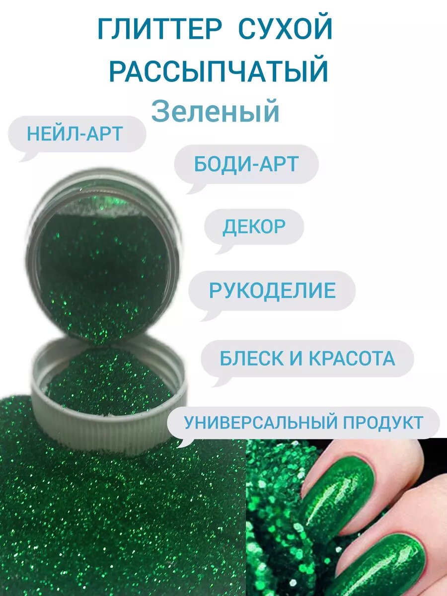 Глиттер рассыпчатый